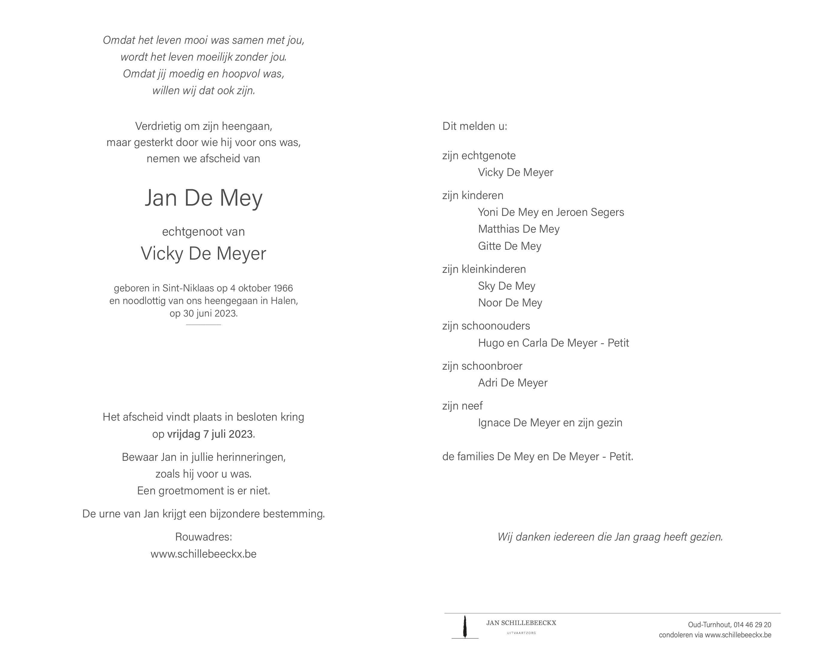 Rouwberichten | Uitvaartzorg Schillebeeckx