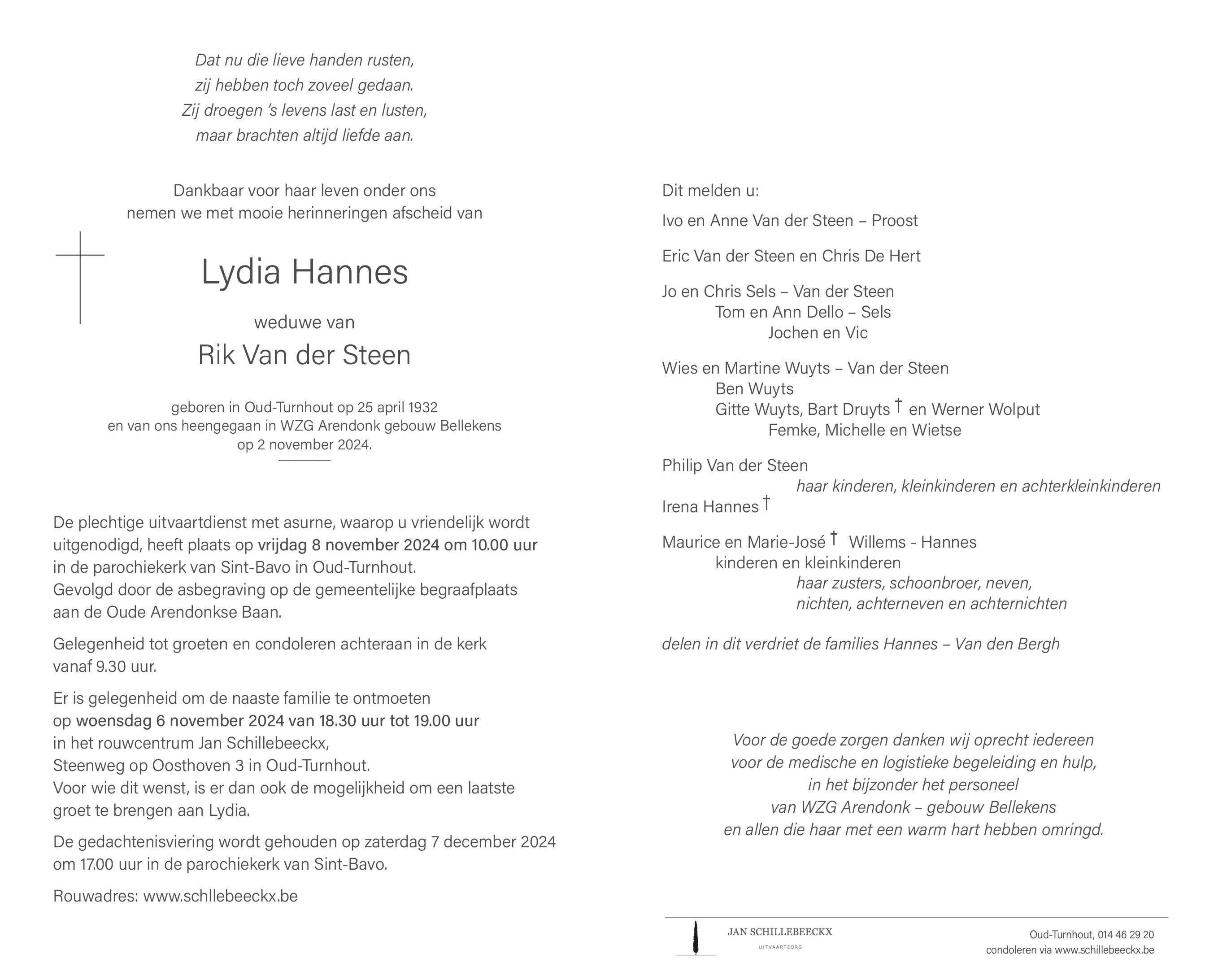 Rouwberichten | Uitvaartzorg Schillebeeckx