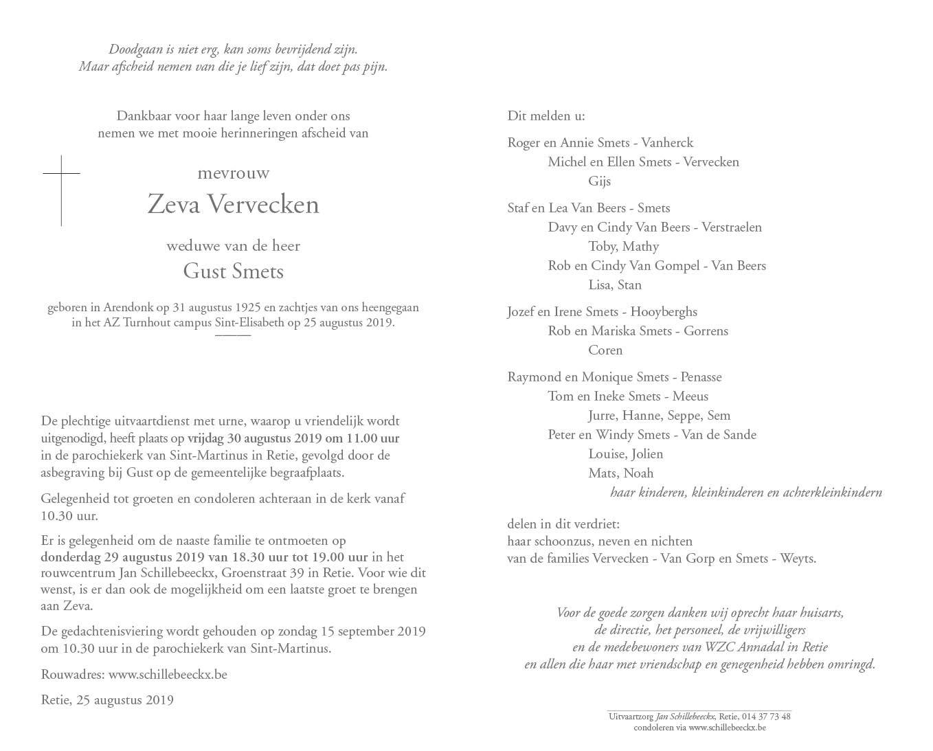 Rouwberichten | Uitvaartzorg Schillebeeckx